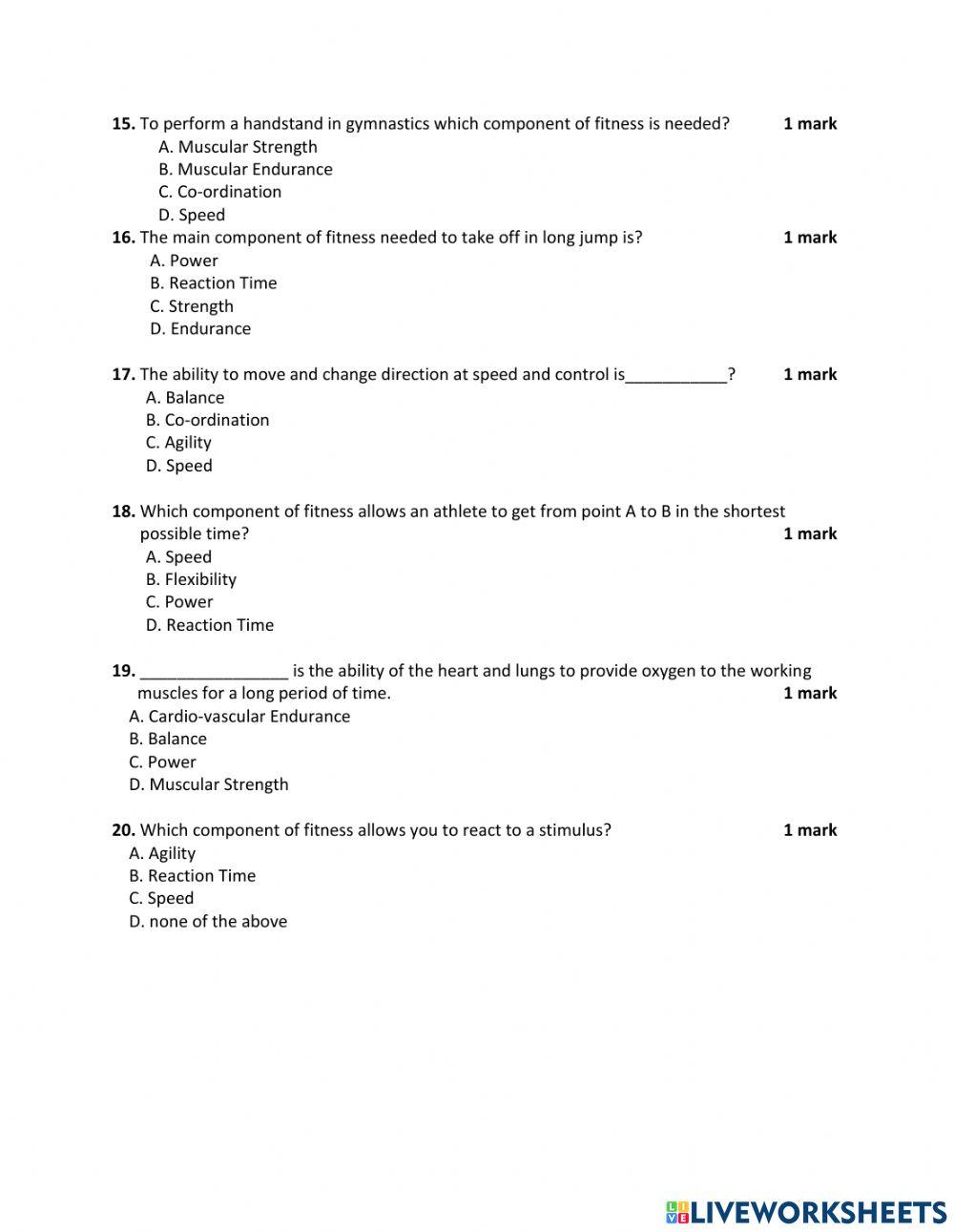 1681800 | End of term Exam year 9 | PEJGHS