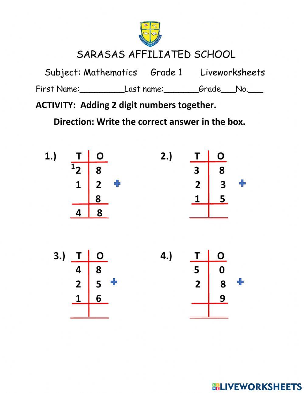 Week 5 activity 2 worksheet | Live Worksheets