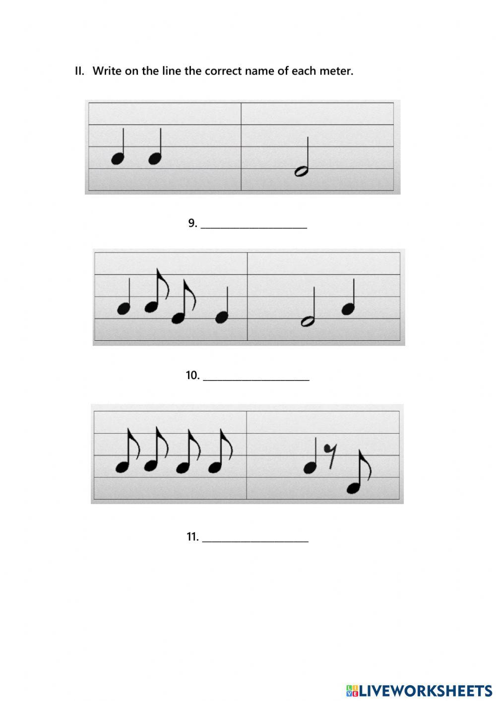 MAPEH 5 online exercise for | Live Worksheets