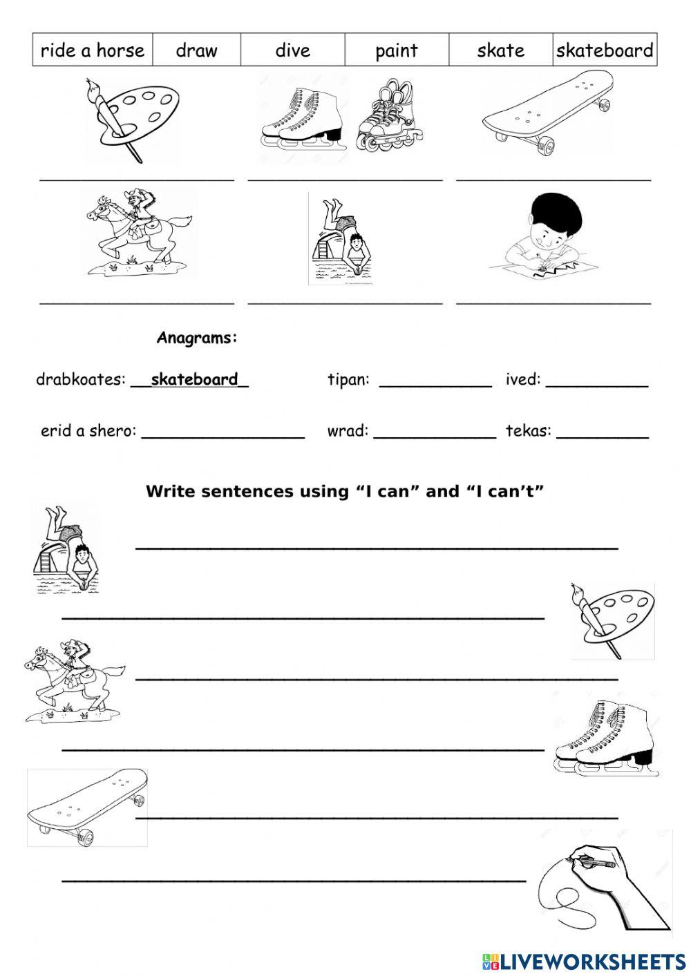 MaggieAngles | I can, I can't draw-skate-paint etc