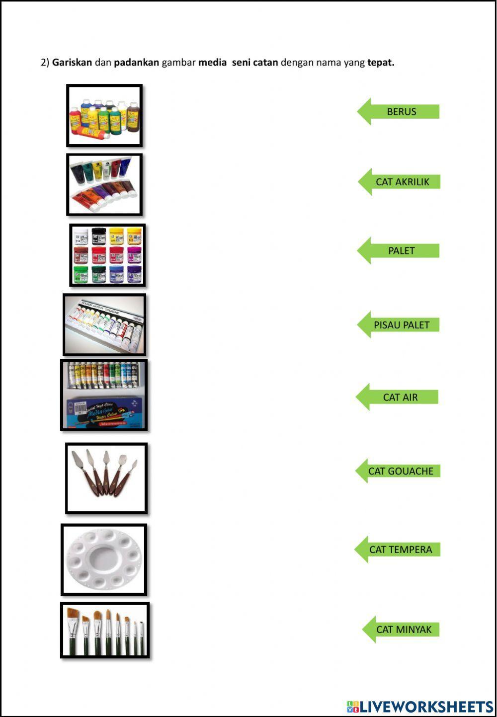 Pendidikan Seni Visual Tingkatan 2- Bidang : Seni Halus- Tajuk- Seni ...