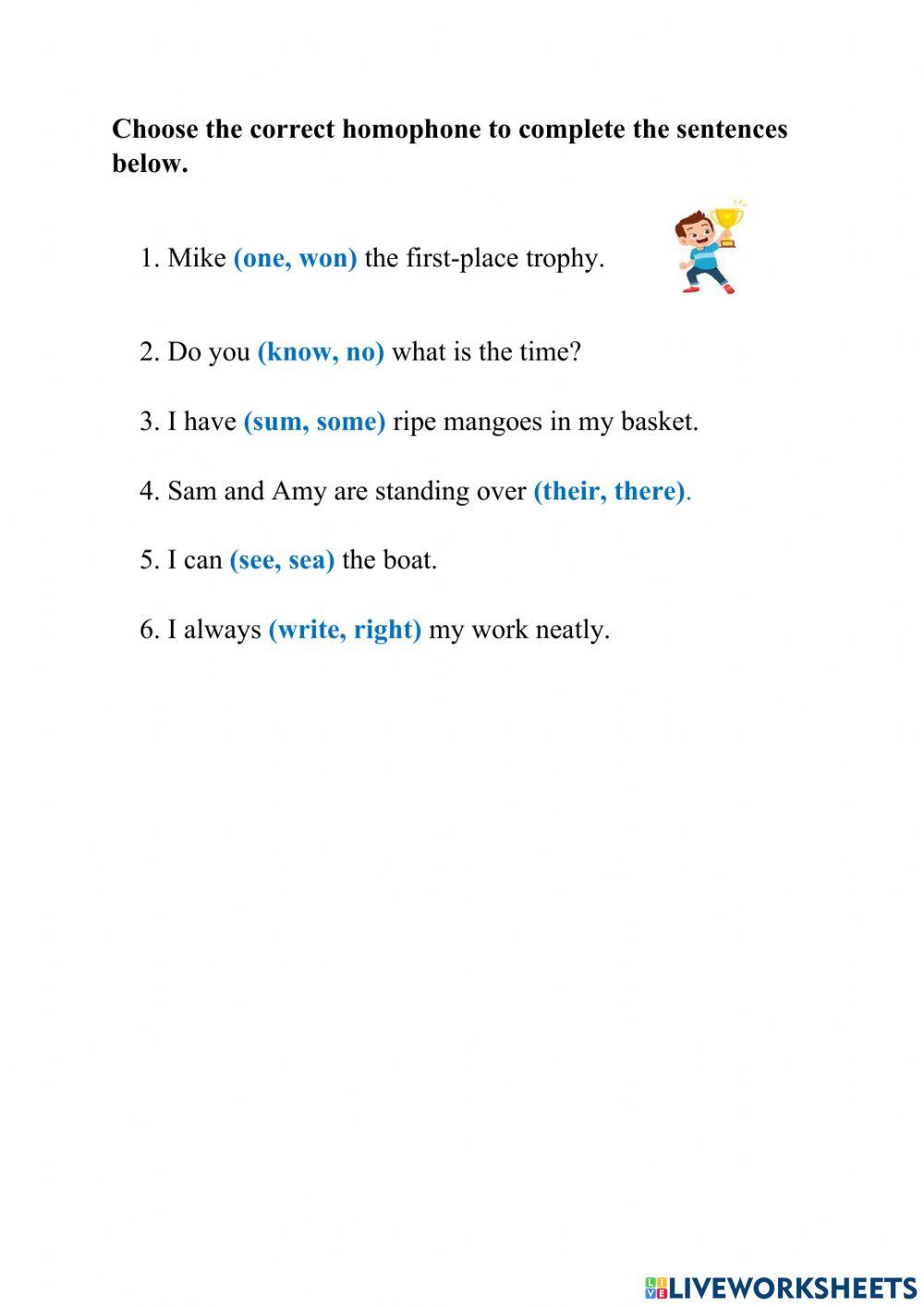 Vocabulary Test online exercise for | Live Worksheets