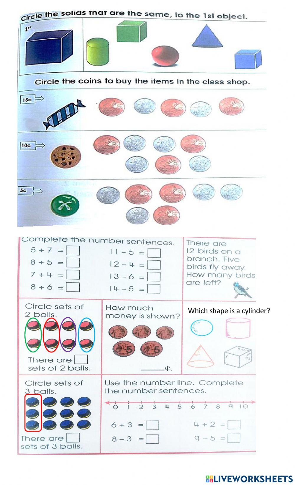 Second Year DK Mathematics Revision online exercise for | Live Worksheets