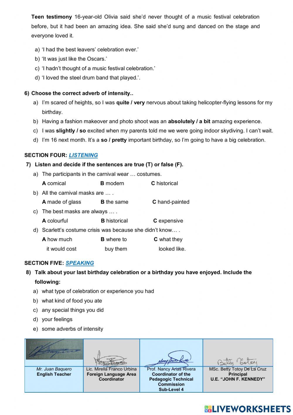 2021-2022 10th lvl 2-1 (1) online exercise for | Live Worksheets