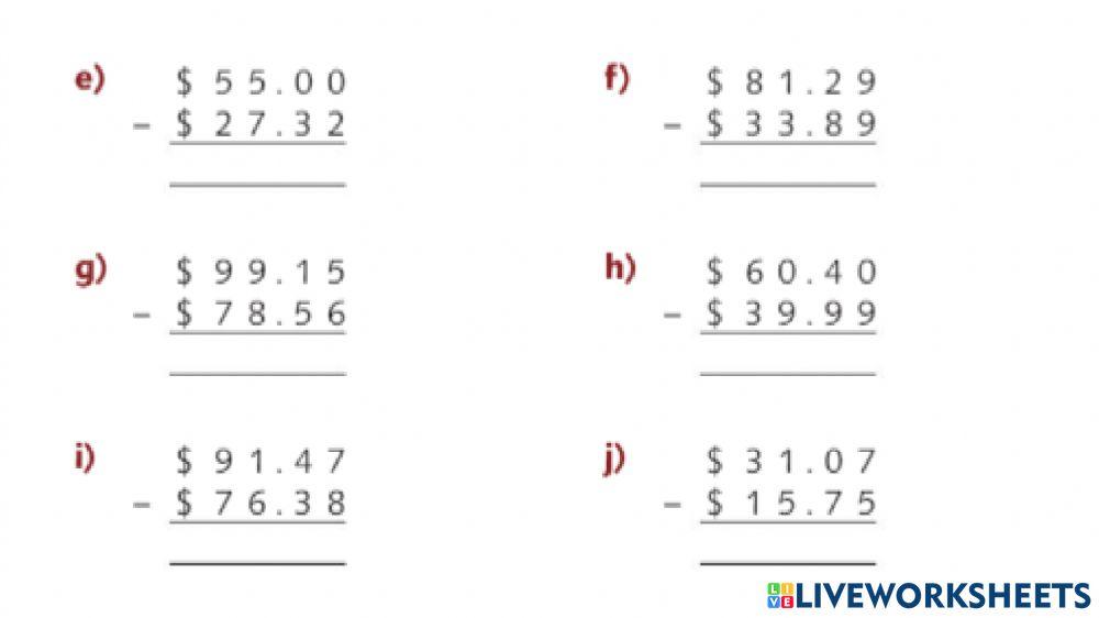Class work pages 64,66 interactive worksheet | Live Worksheets