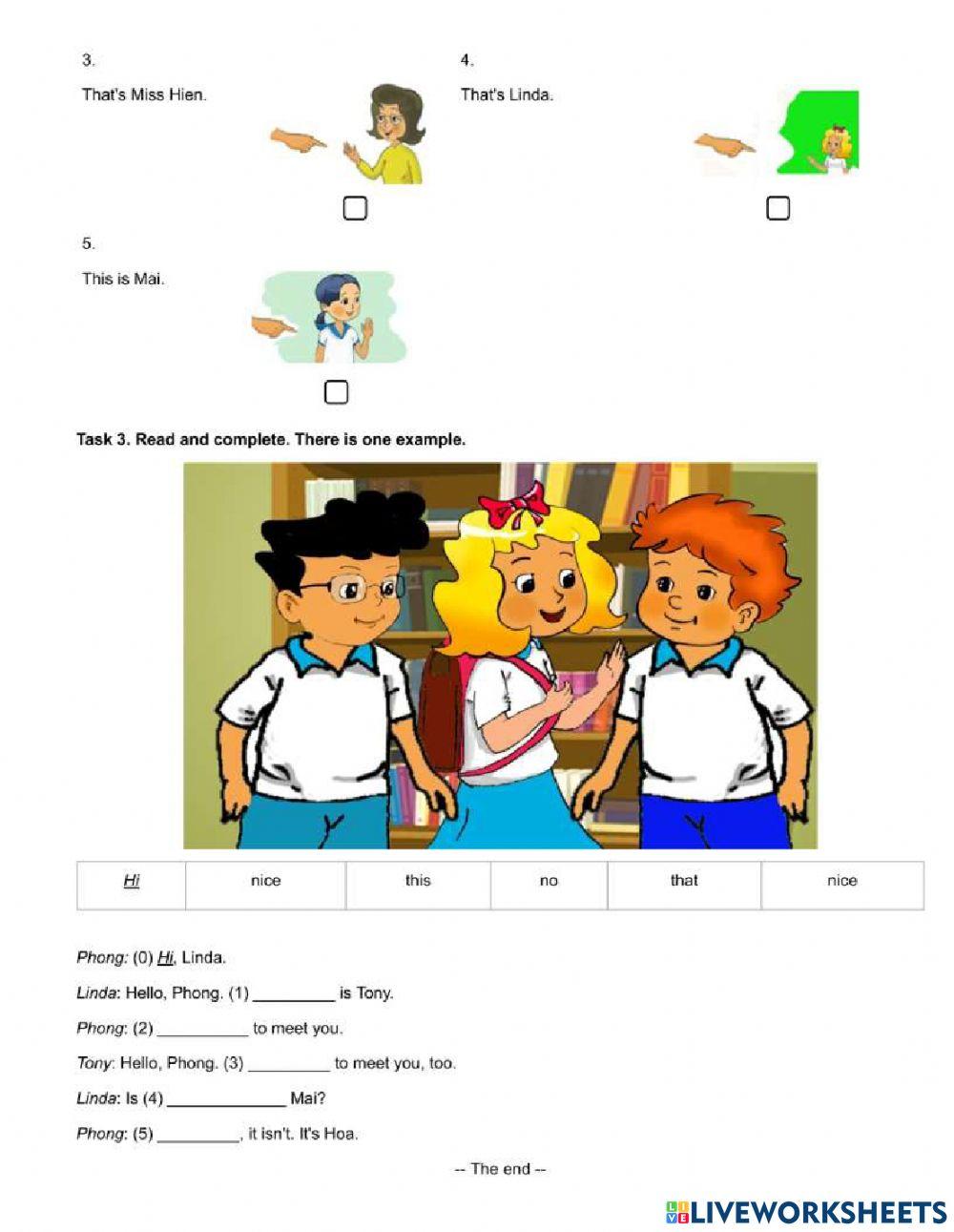 Reading ang writing worksheet | Live Worksheets
