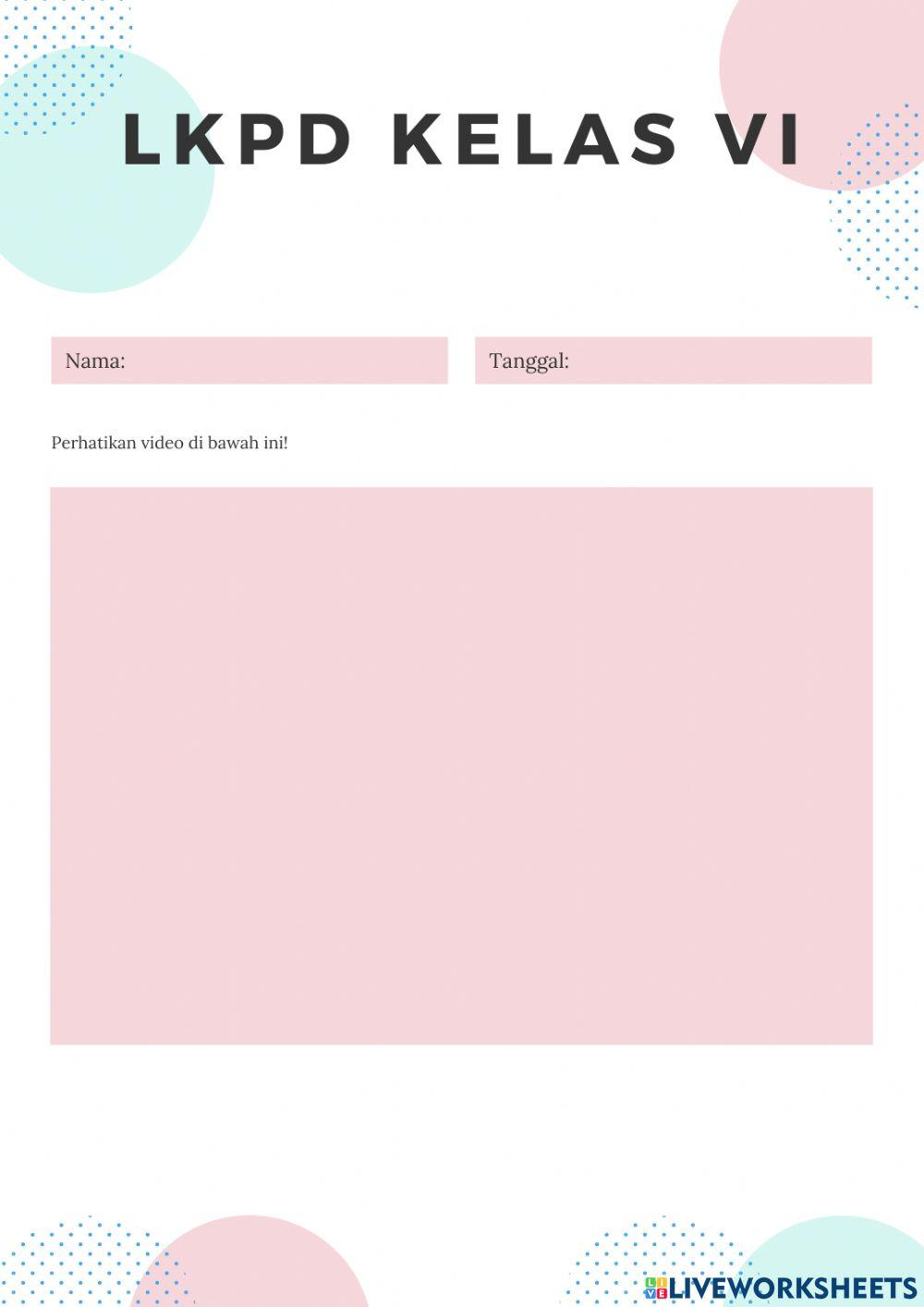 1688358 | Lkpd pai | Andy Setiadi | LiveWorksheets