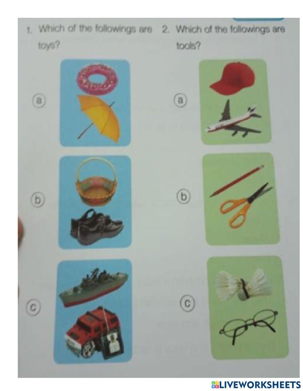 What is it made of interactive worksheet | Live Worksheets