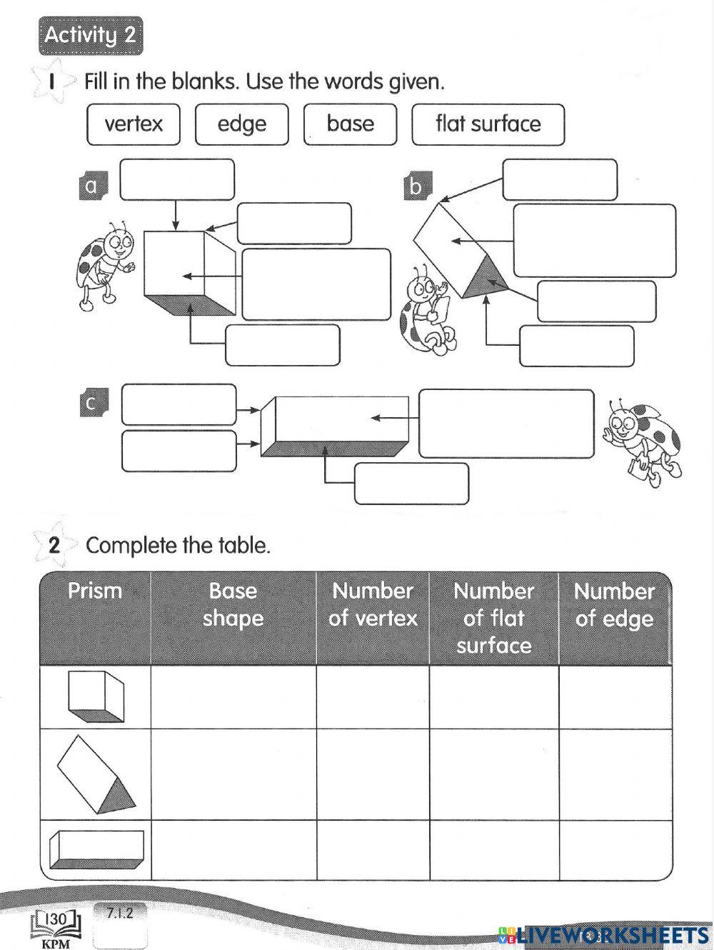 Mathematics Year 3 PdPR Week 41 Monday 29th November 2021 UNIT 7 SHAPES ...