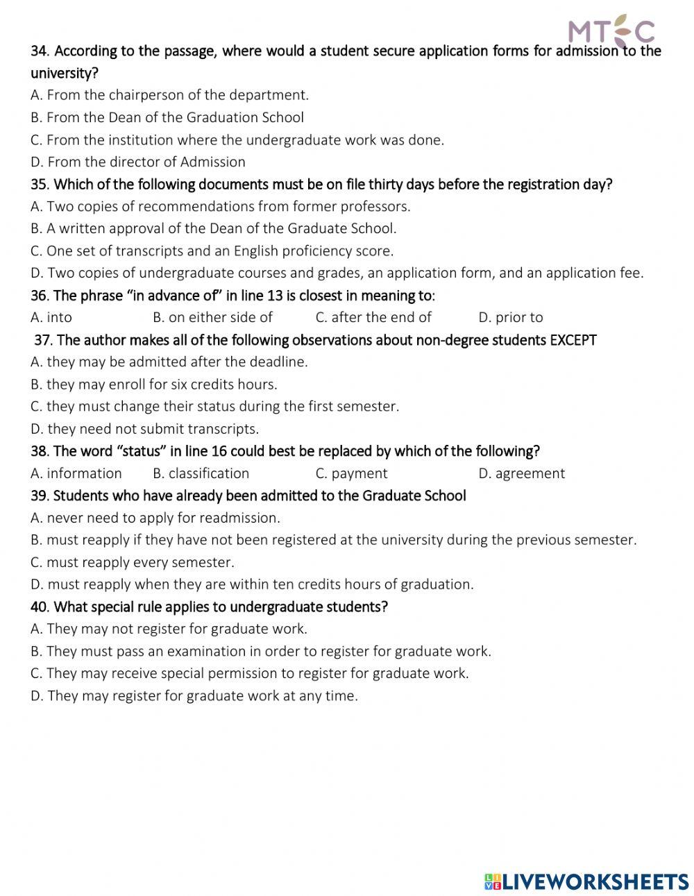 E10 - TEST 2 - 1ST SEMESTER - 2021 2945 | MsKhanhTram