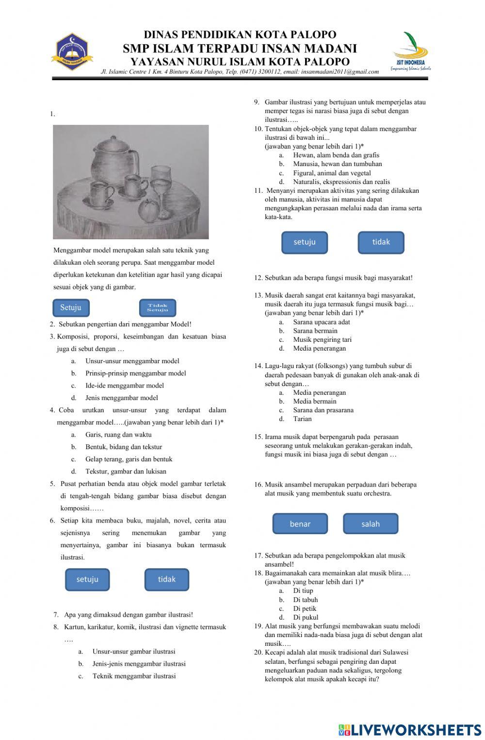 Sample worksheet for 8 | Live Worksheets