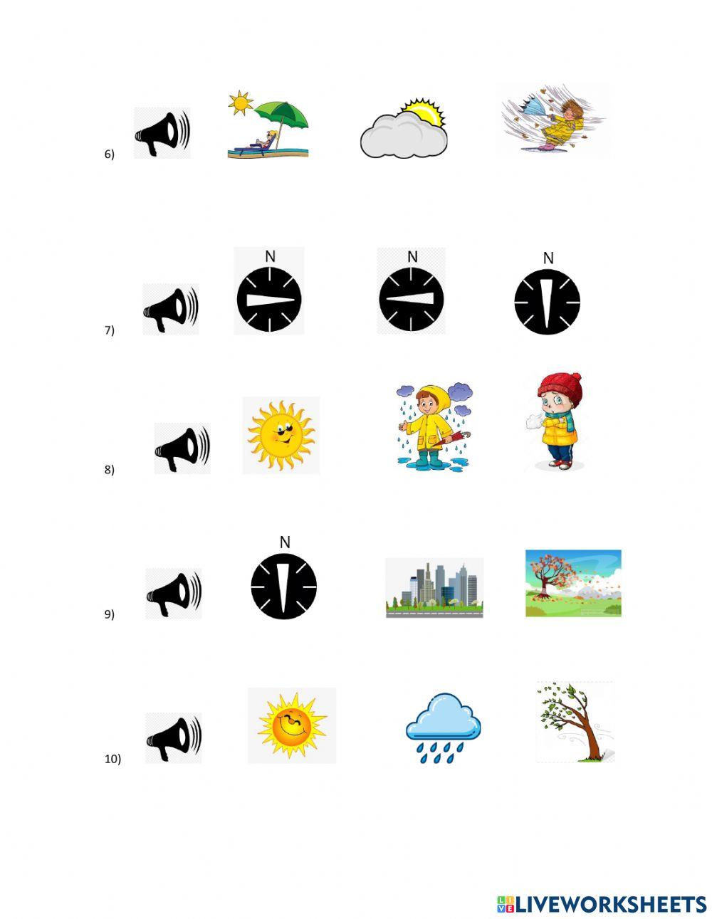 Weather online exercise for | Live Worksheets