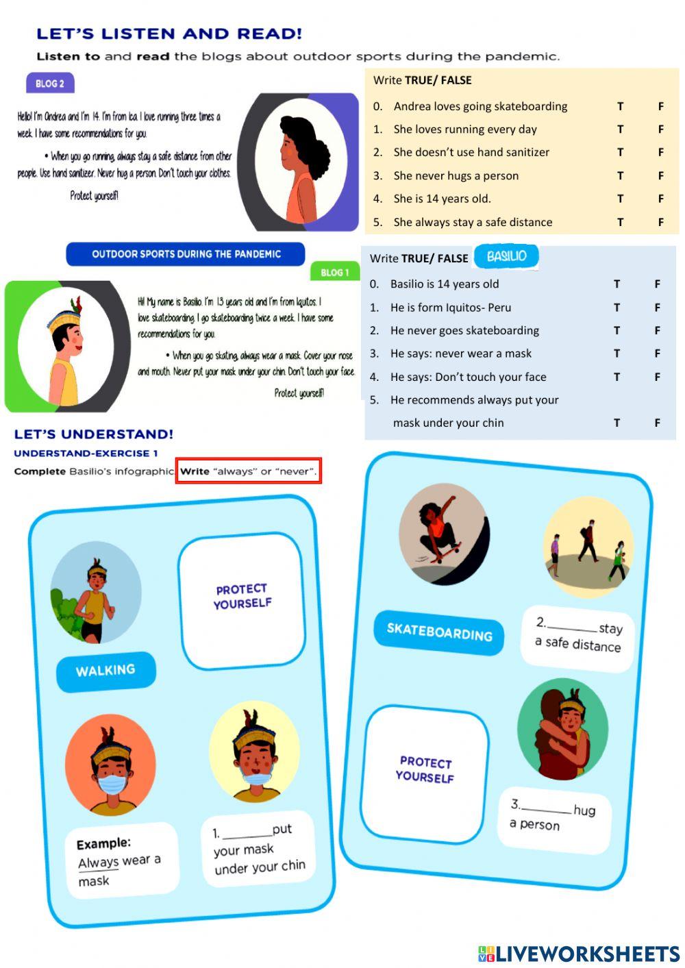 What do I? worksheet | Live Worksheets