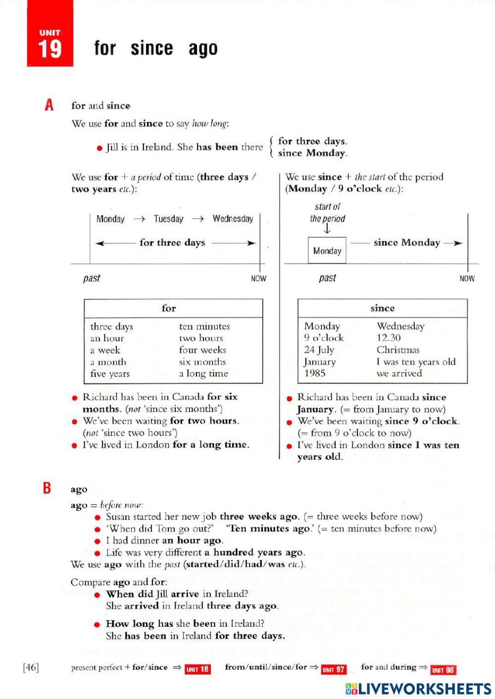 Present Perfect 1 worksheet for High school | Live Worksheets