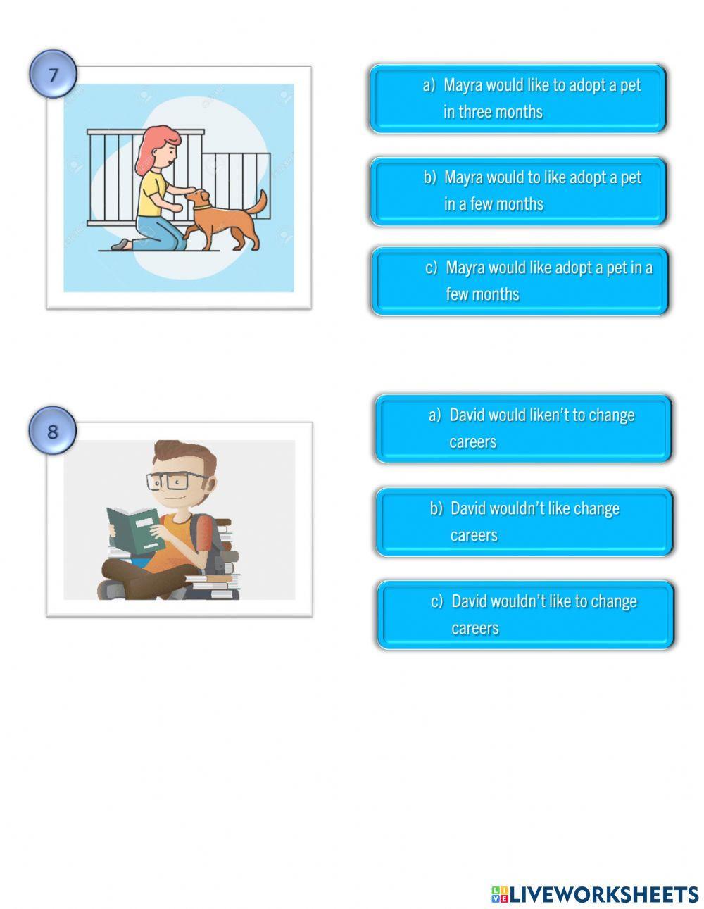 My Future Life … | Free Interactive Worksheets | 1599245