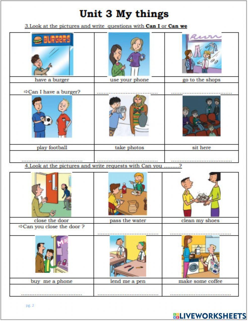 BGD-FF4-Unit 3.2 worksheet | Live Worksheets