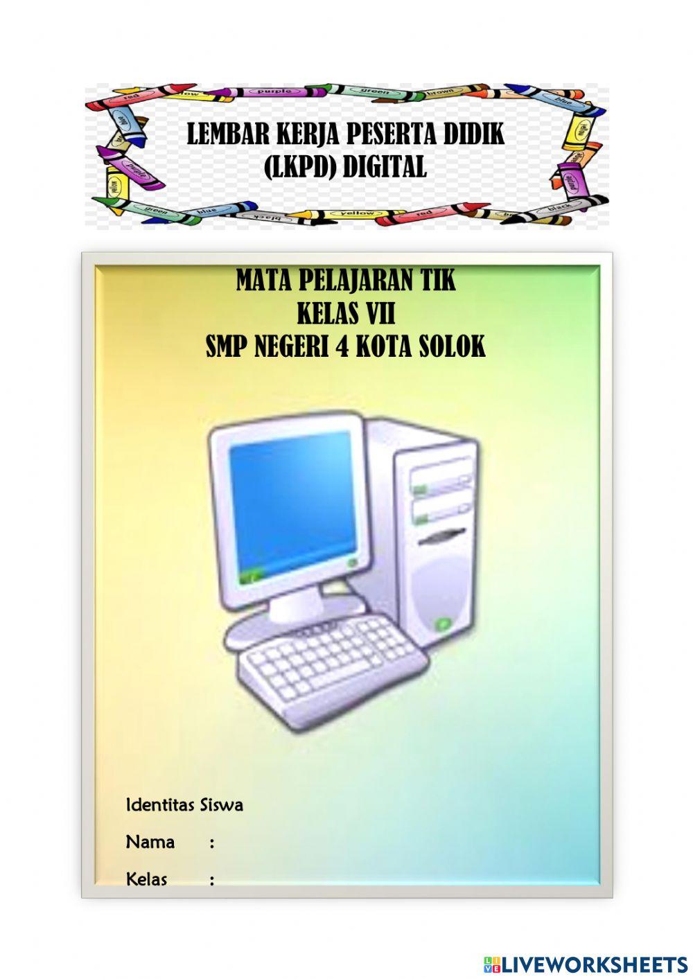 Pdf online worksheet: Tik | Live Worksheets