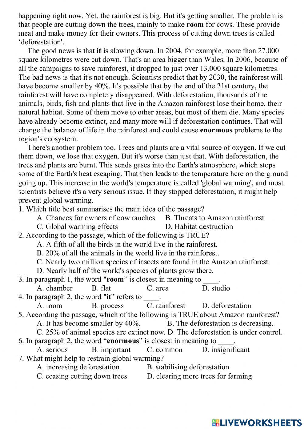 E11u6-ex worksheet | Live Worksheets