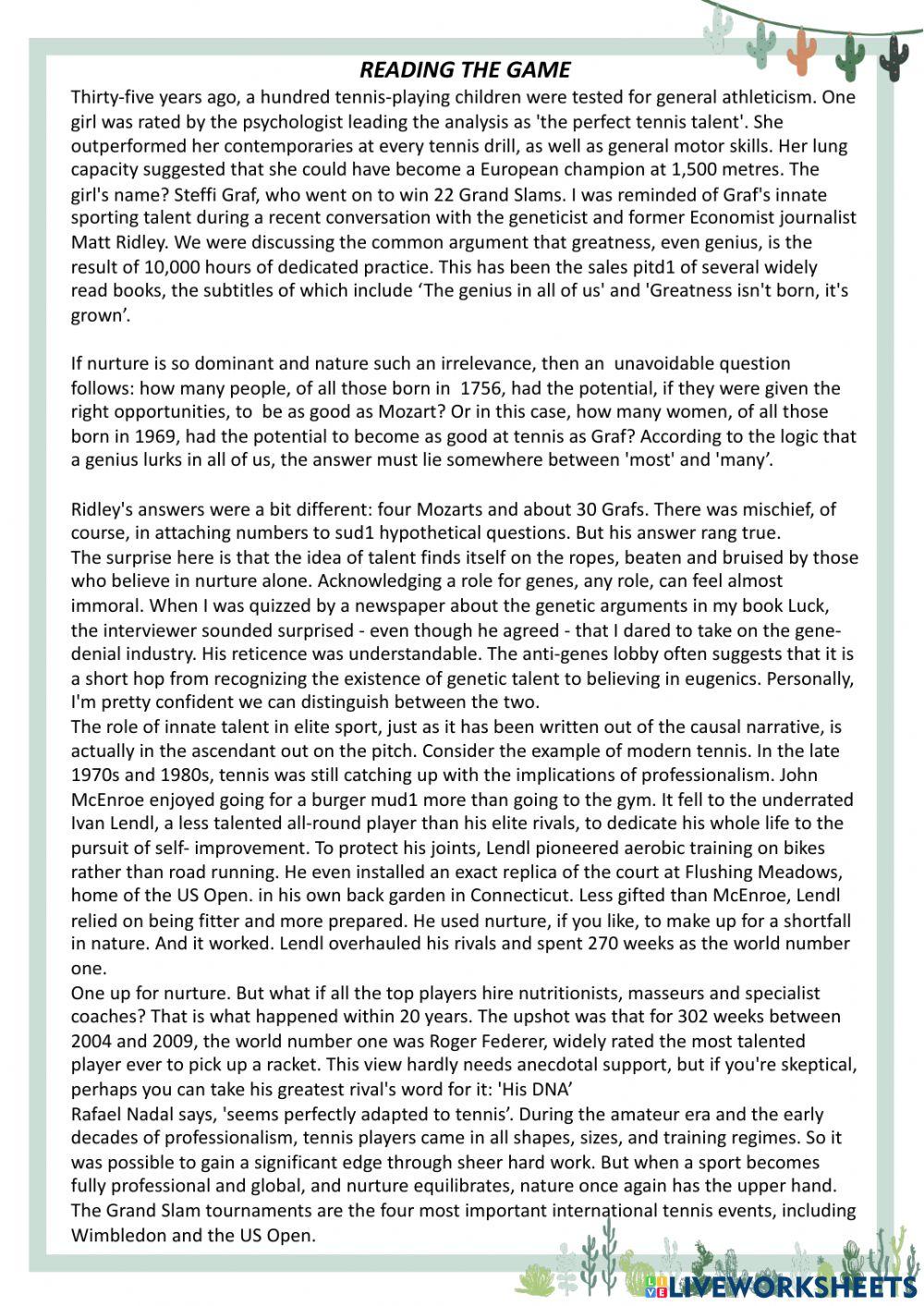 module 8 booste… | Free Interactive Worksheets | 6763748