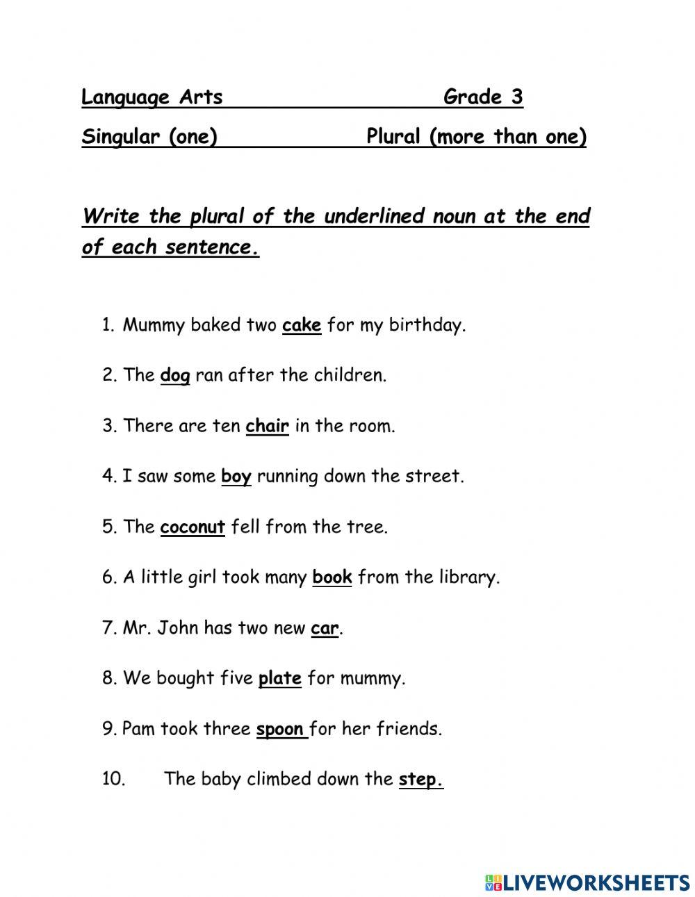 1601230 Singular And Plural Adding S Esther J 1601230-singular-and-plural-adding-s-esther-j