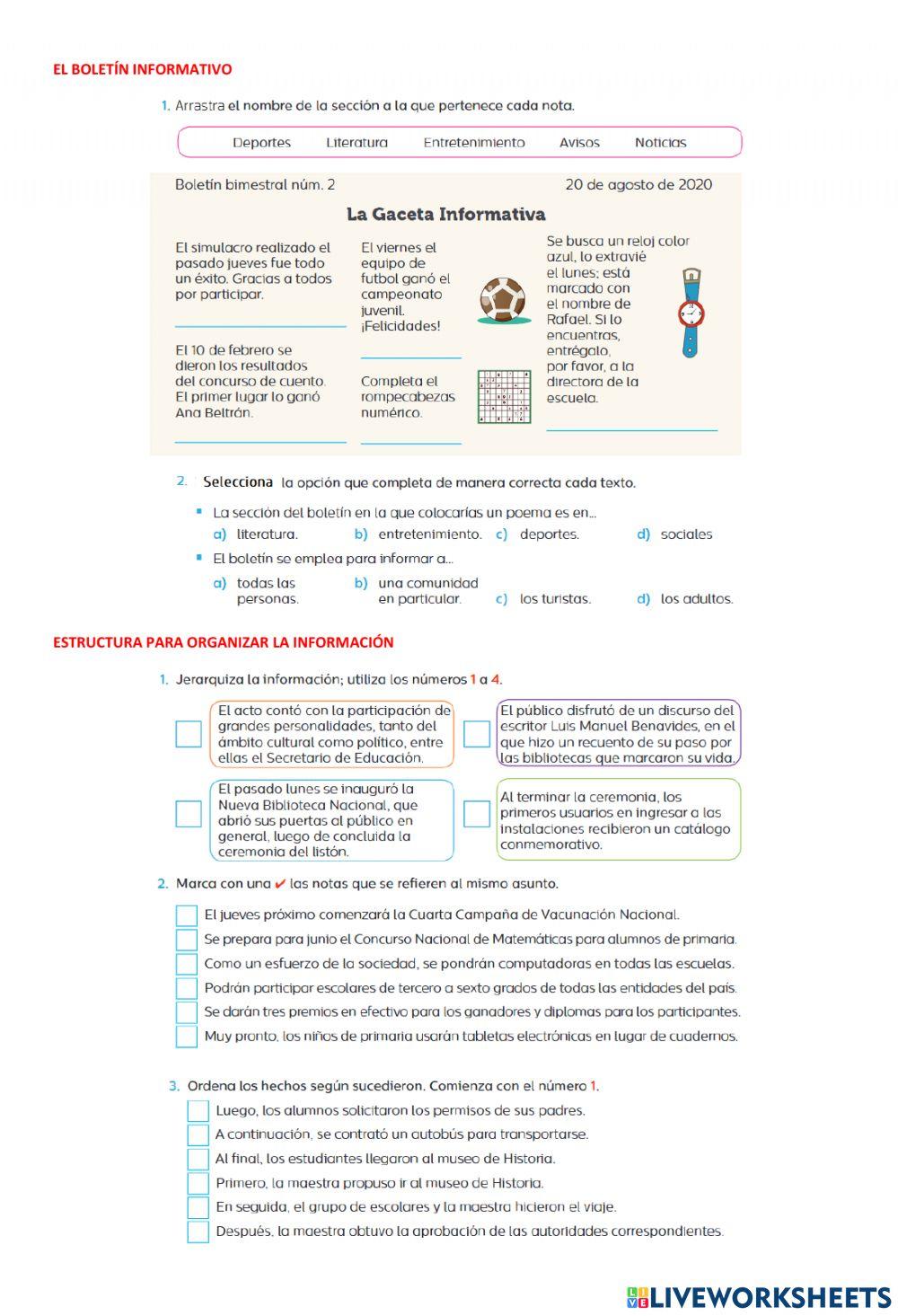 El boletin informativo 1694111 | ISIS FERNANDEZ NOLASCO