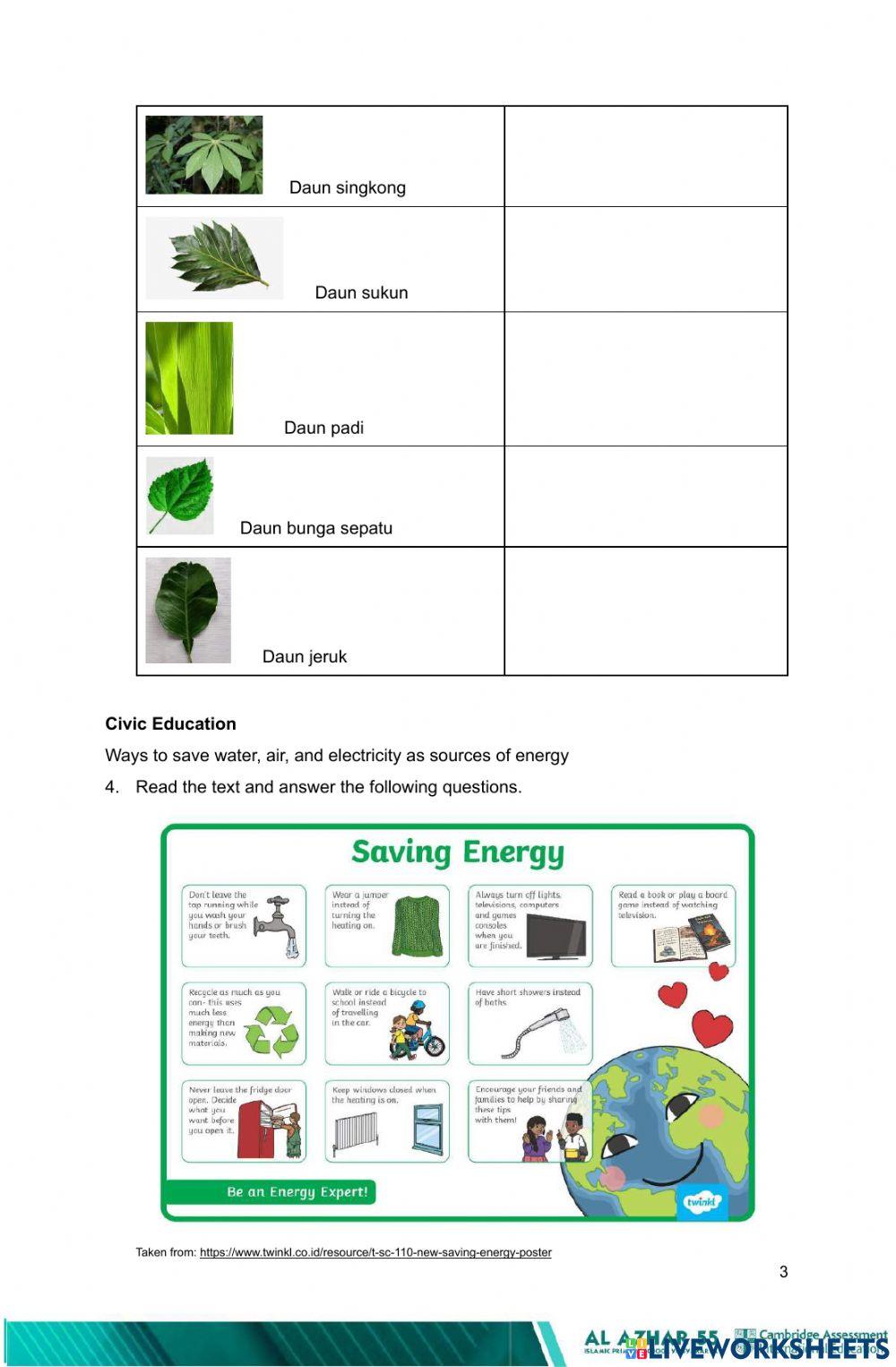 GRADE 4 THEME 3 MID YEAR EXAM 2021-2022 online exercise for | Live ...