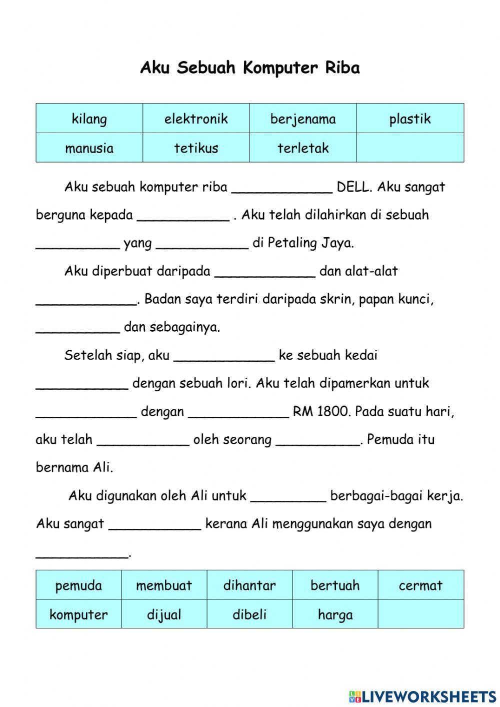 1690437 | Aku Sebuah Komputer Riba | TENGML