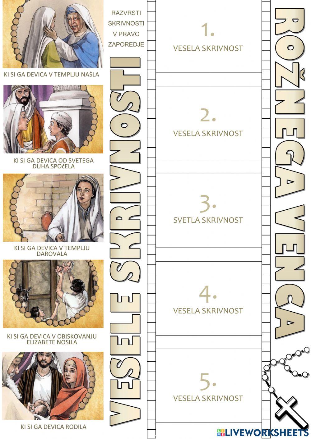 1695488 | Rožni venec - veseli del | s. Alenka Žibert