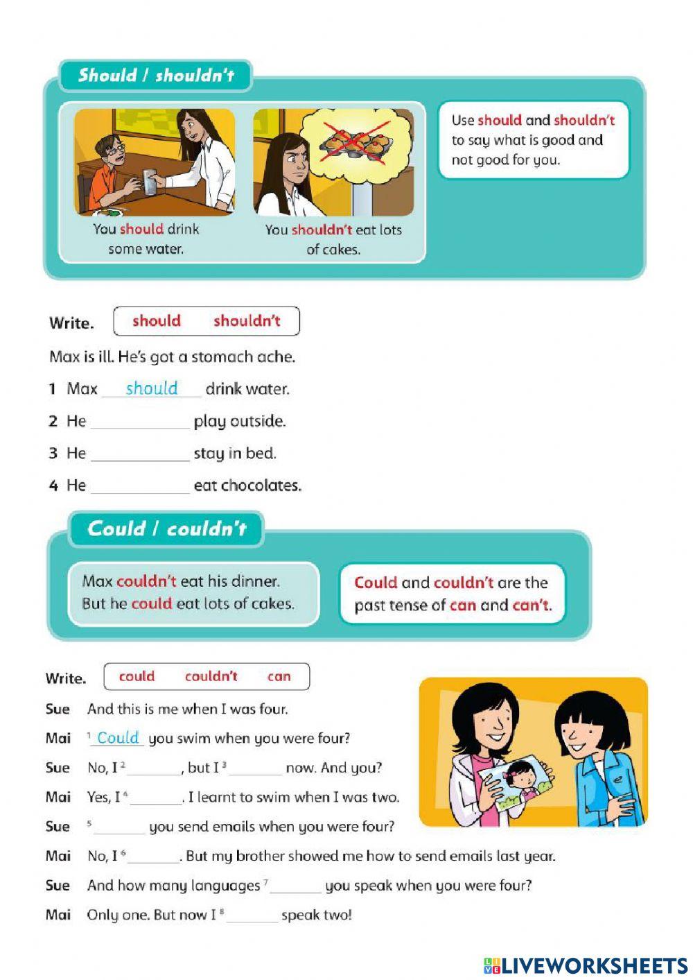 GF4 - UNIT 12 worksheet | Live Worksheets