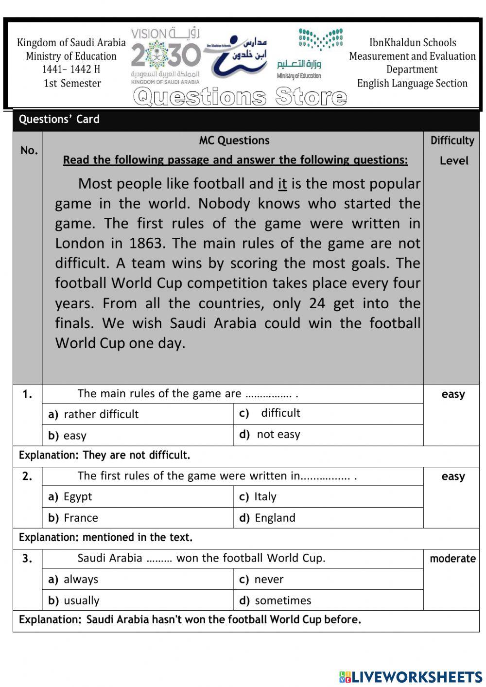 Grade 6 unit 5 … | Free Interactive Worksheets | 6789939
