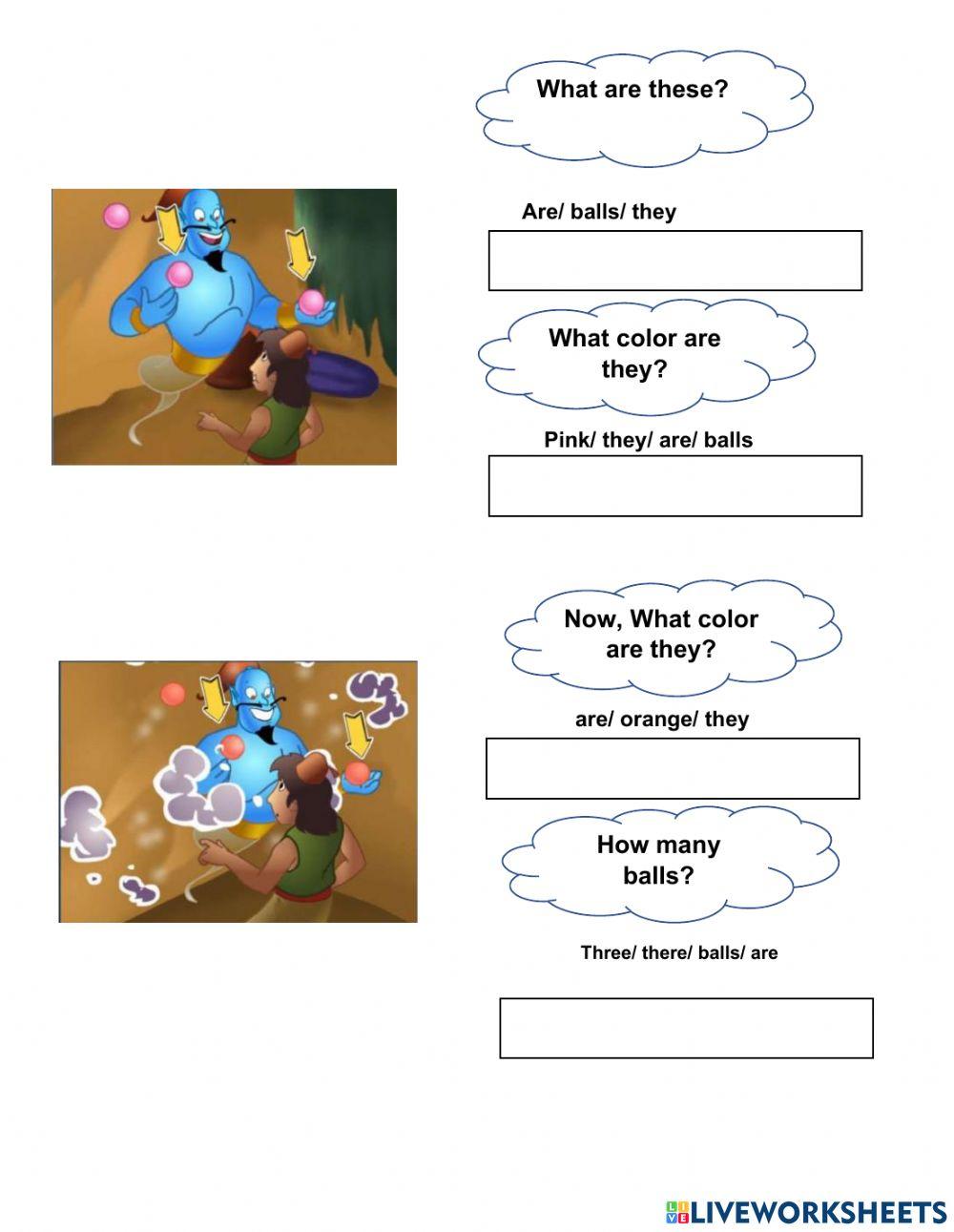 Didactic material worksheet | Live Worksheets