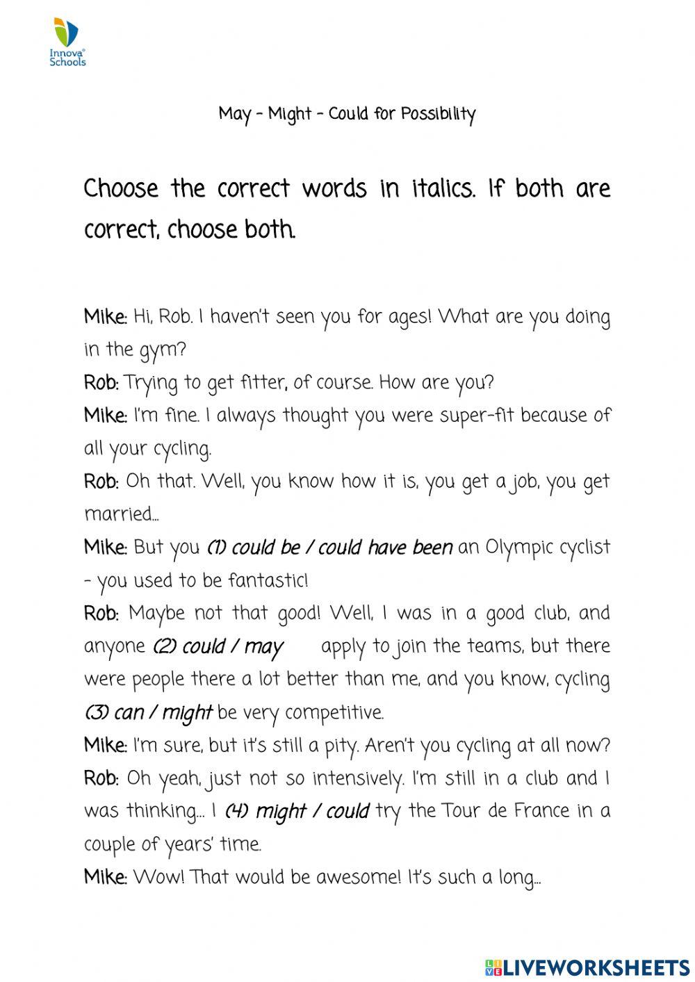 Grammar Practice exercise for B2 | Live Worksheets