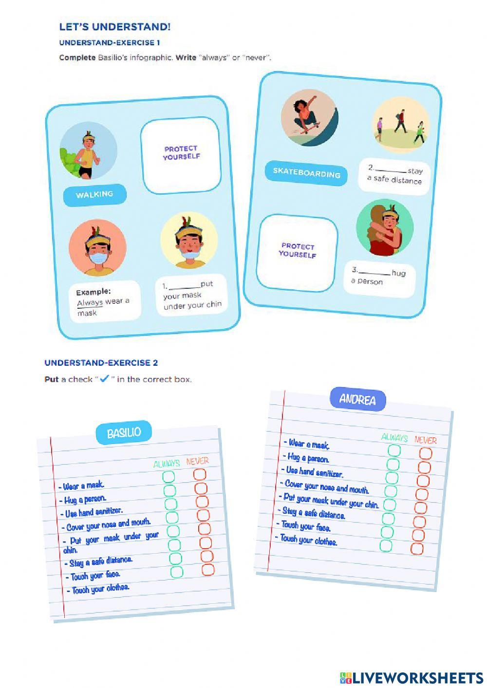 What I do! exercise | Live Worksheets