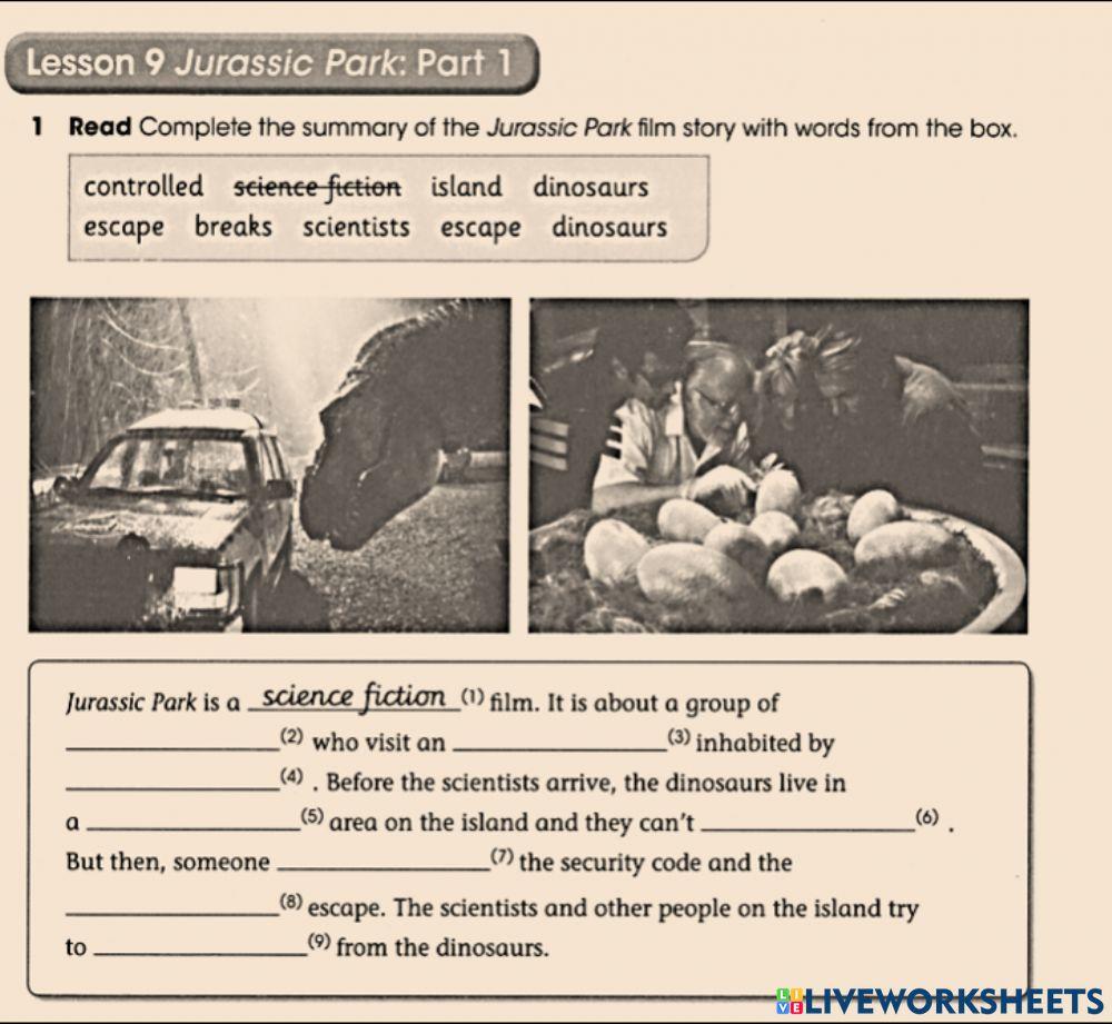 Dinosaurs interactive exercise for 6 | Live Worksheets