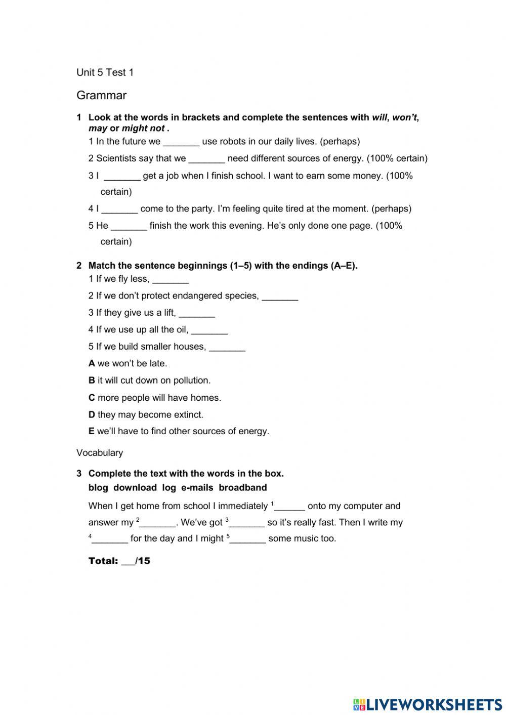 Form 9 - U5 Sol… | Free Interactive Worksheets | 5230393