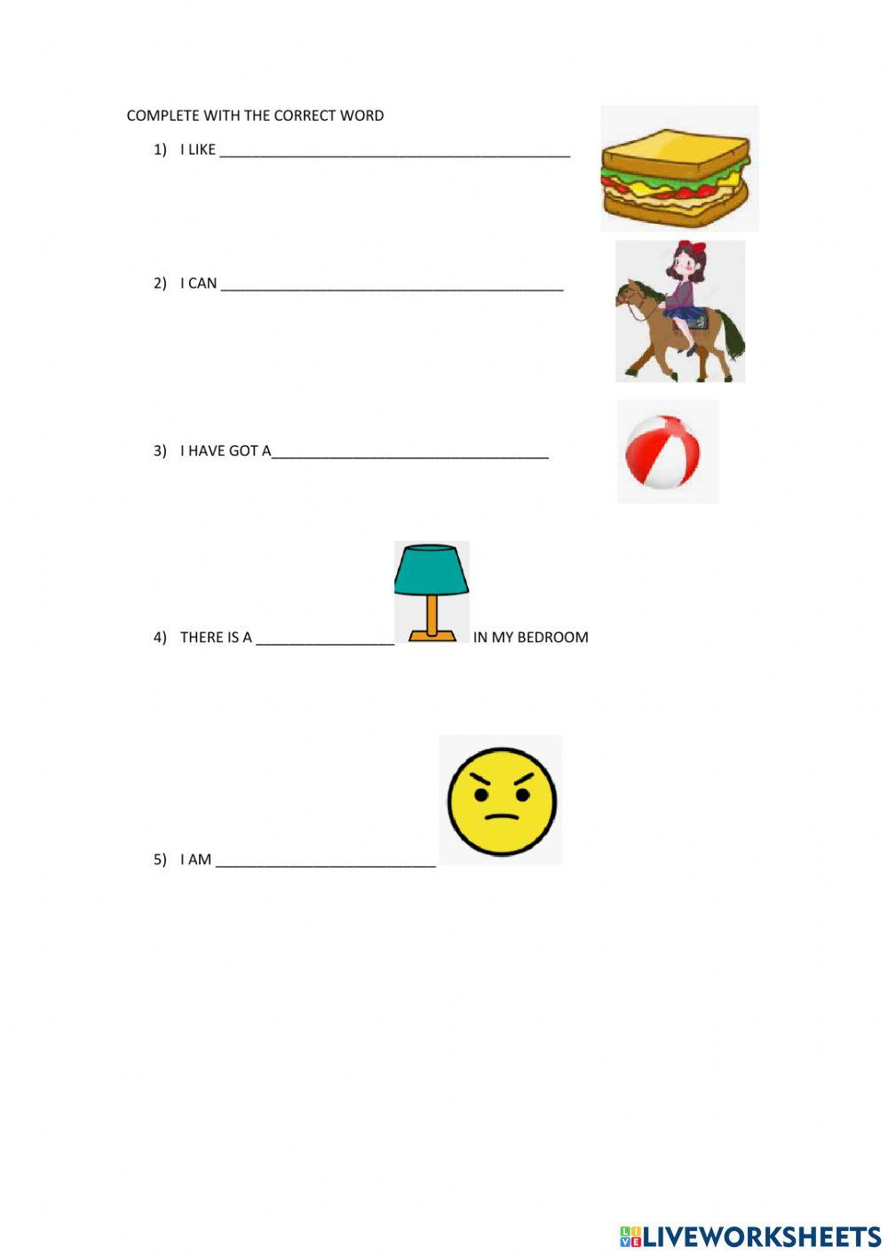 Practice kids 2 activity | Live Worksheets
