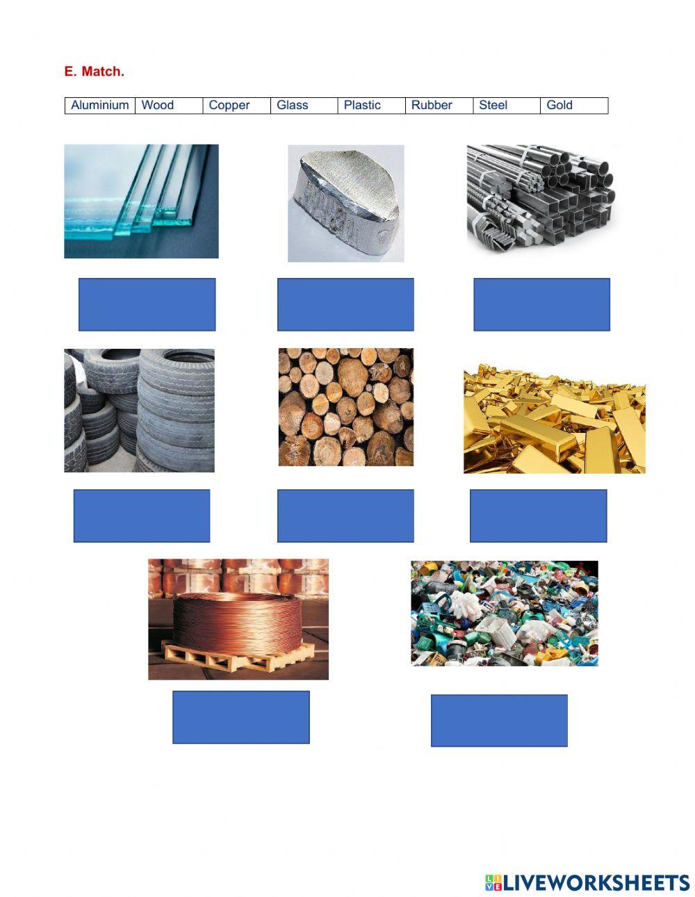 Exam Materials worksheet | Live Worksheets