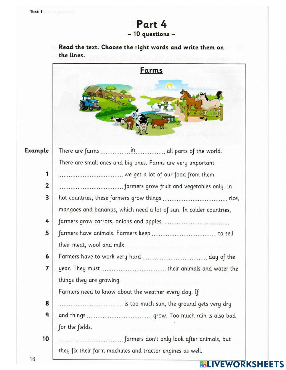 FLYERS PART 3 | Free Interactive Worksheets | 6765806