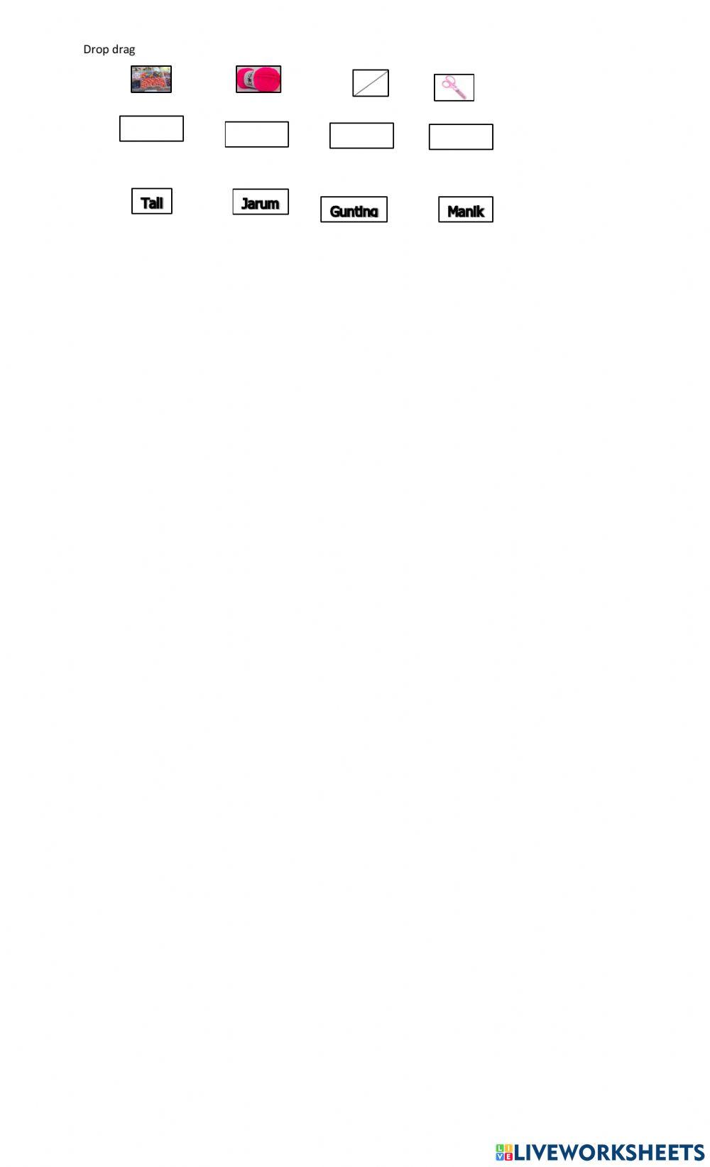 Latihan Soal Bumel Meronce worksheet | Live Worksheets