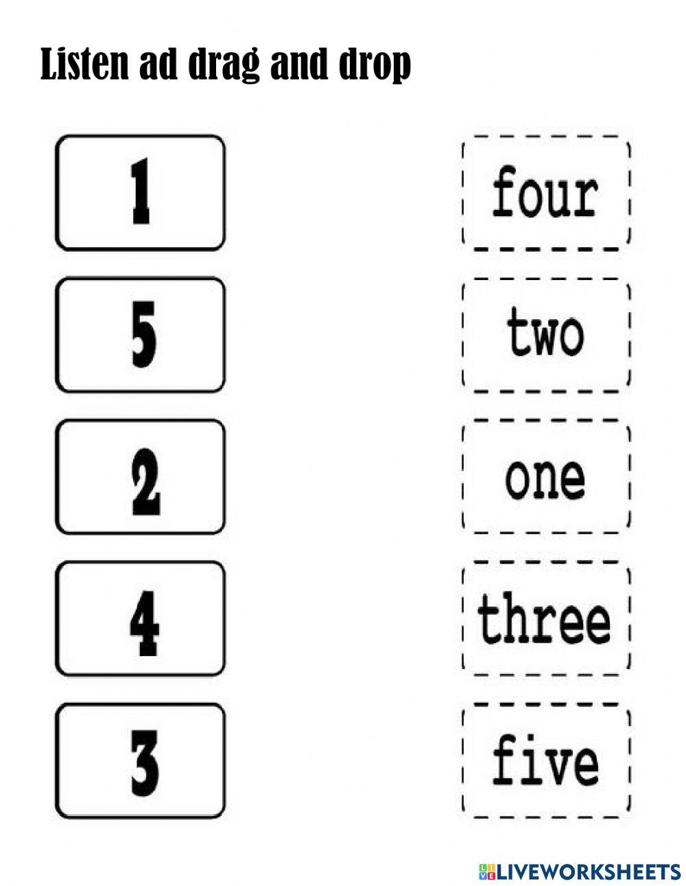 Numbers 1608164 | Karimegomez | Live Worksheets