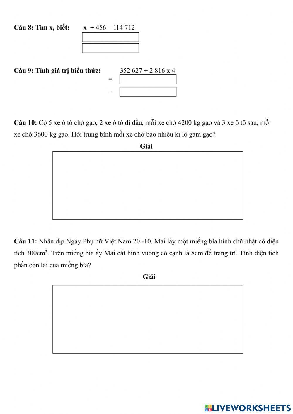 Aaaaa online exercise | Live Worksheets