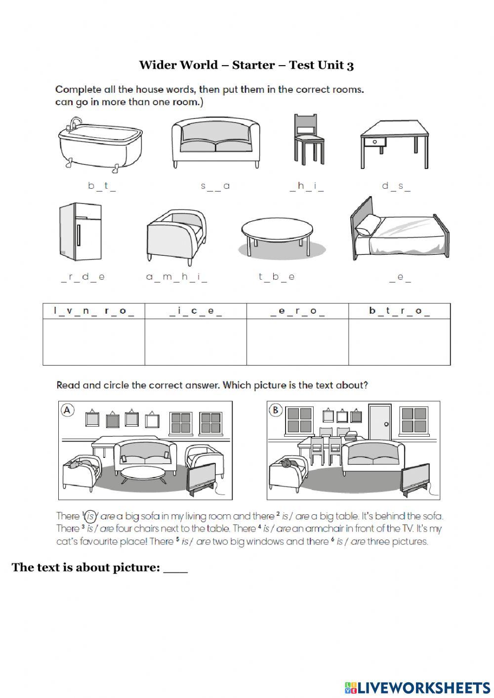 Wider World - S… | Free Interactive Worksheets | 6766317