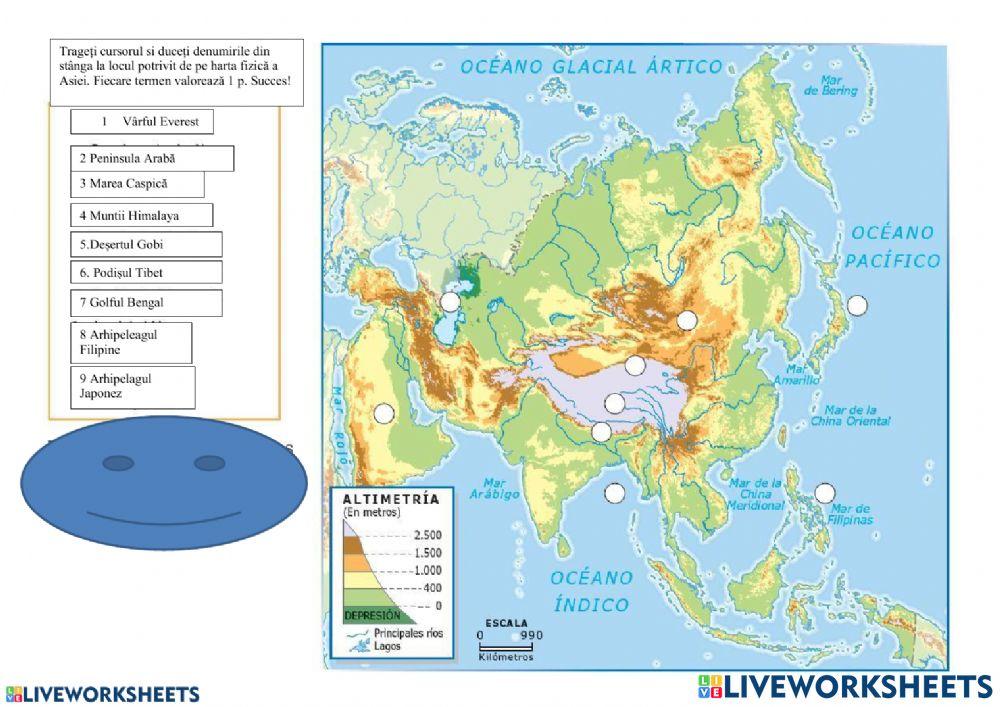 Test Asia | Free Interactive Worksheets | 1608670