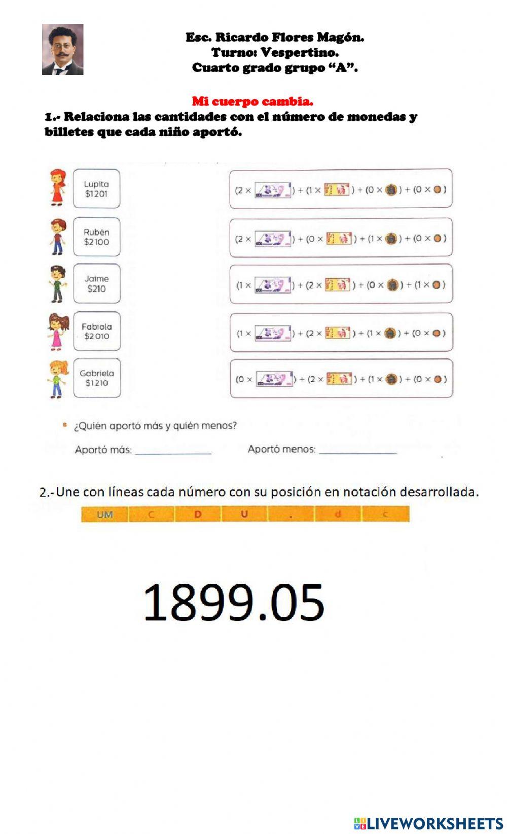 Notación Desarrollada Online Exercise For Live Worksheets, 58% OFF Notación Desarrollada Online Exercise For Live Worksheets, 58% OFF