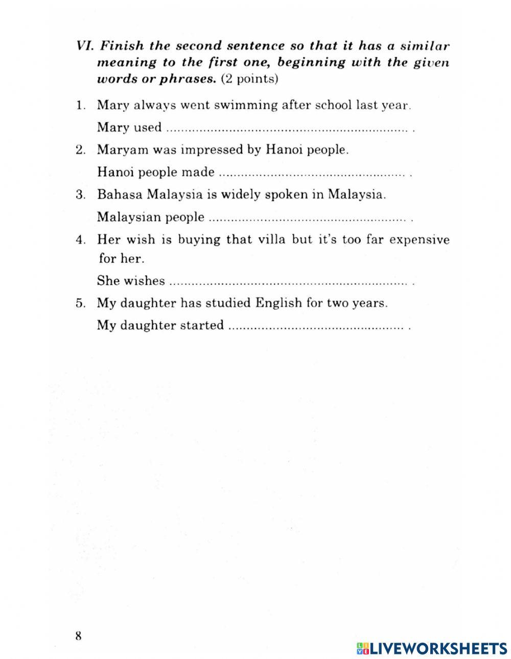 1610257 | Test 1+2 | Thuhuong98 | LiveWorksheets