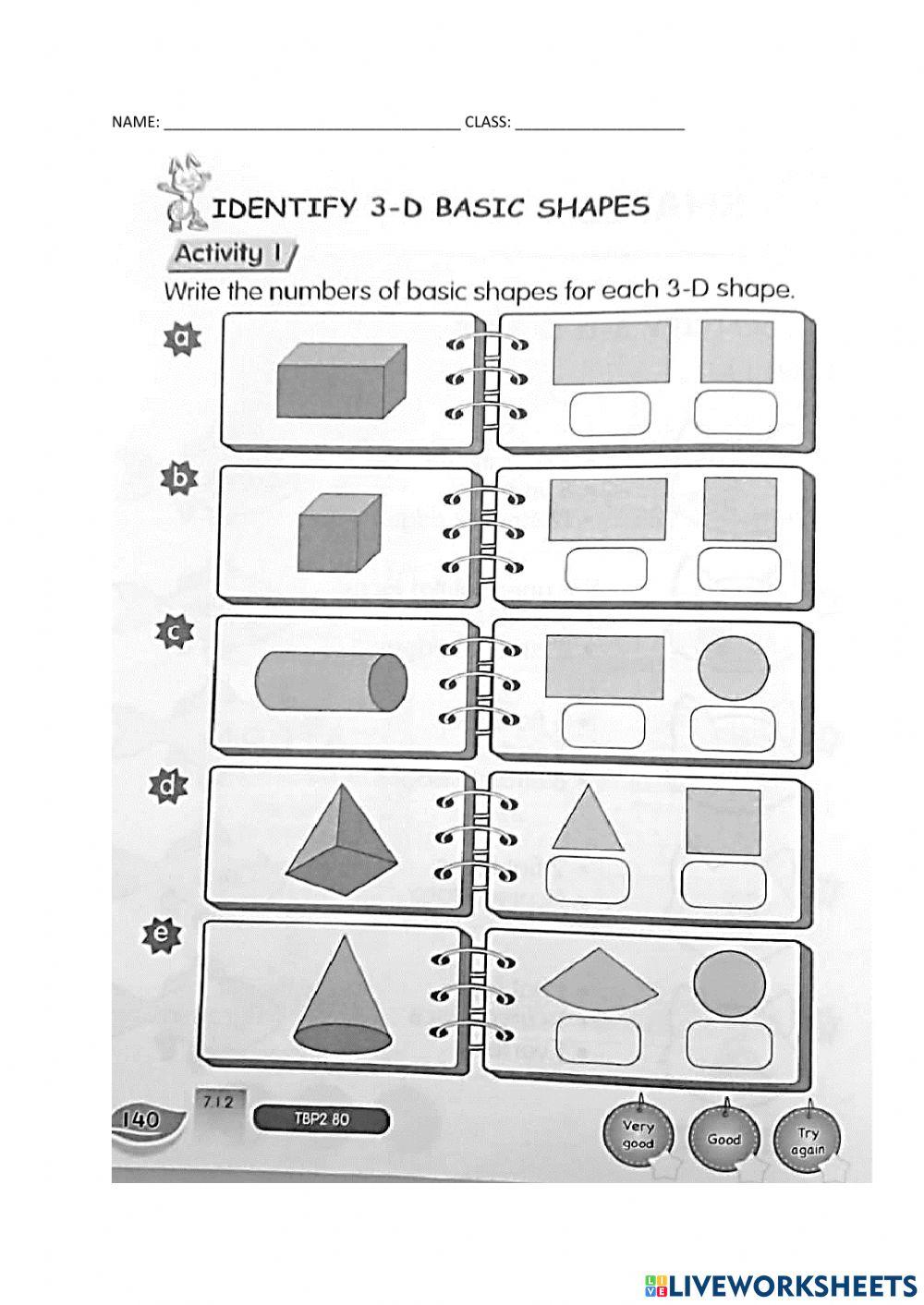 Identify 3-d basic shapes 1610460 | aniskhaira | Live