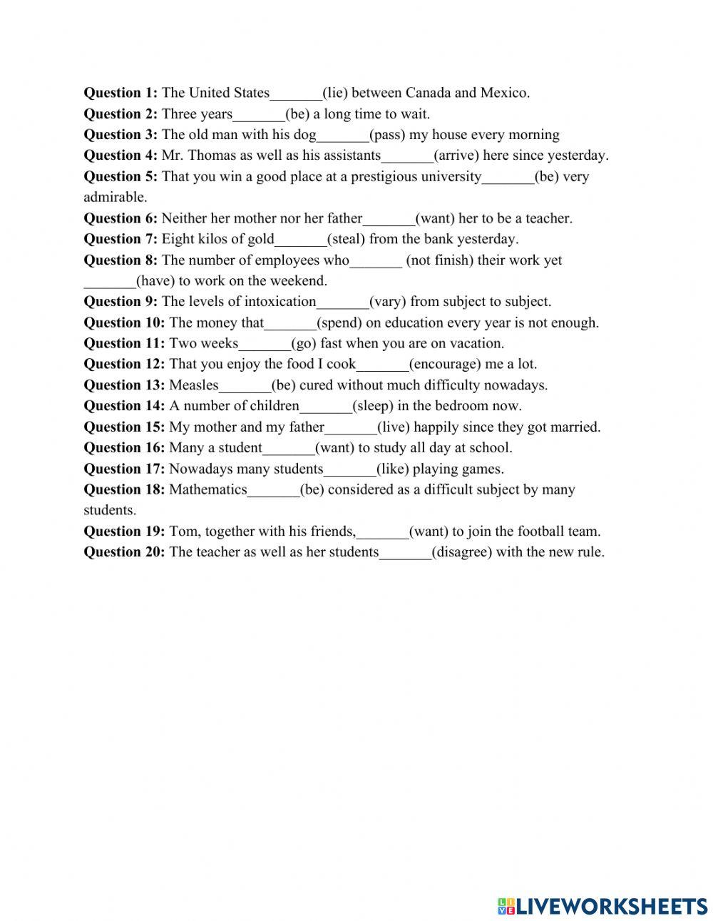 Grade 9 activity for 9 | Live Worksheets
