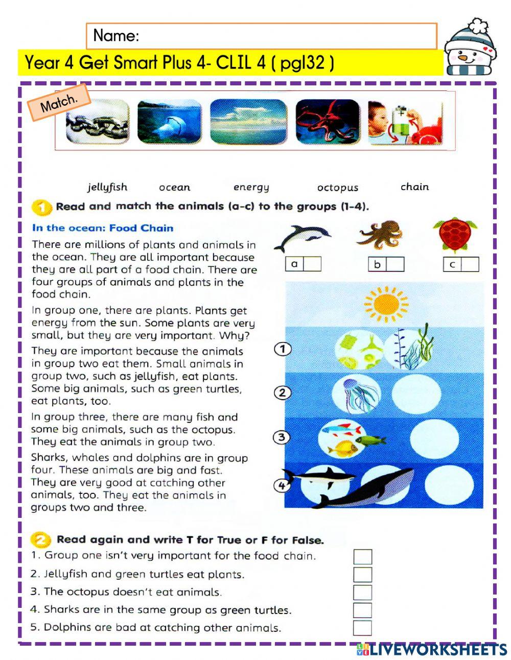 Get smart plus 4 - CLIL4 - pg132 worksheet | Live Worksheets