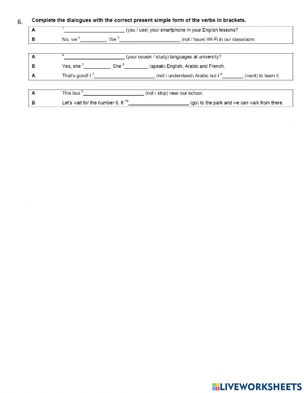pd online exercise for | Live Worksheets