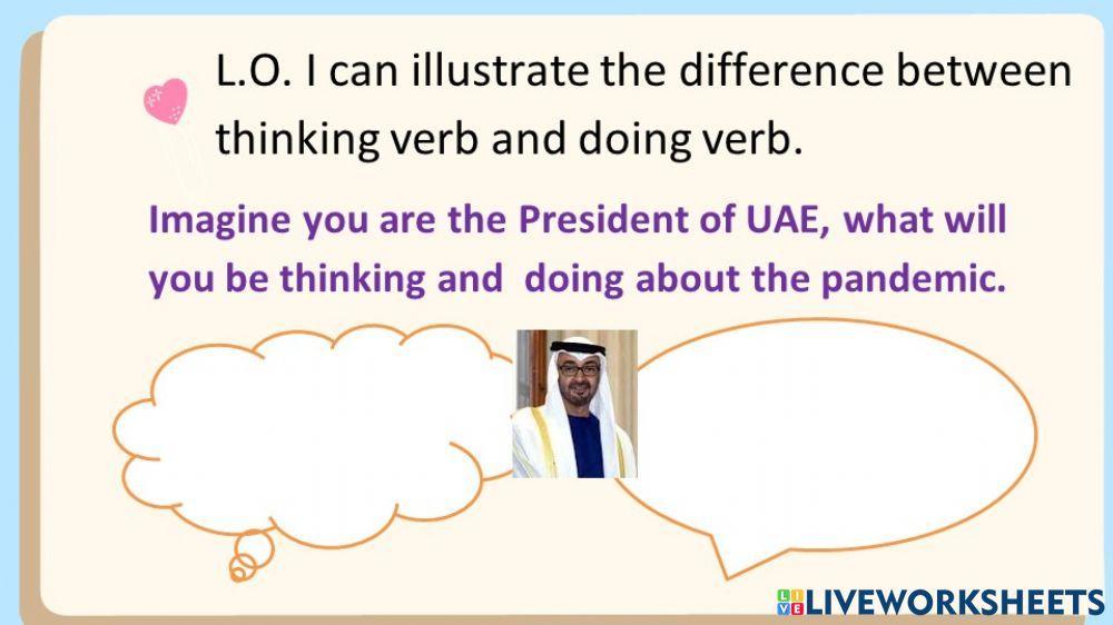 Thinking and Speech bubbles worksheet | Live Worksheets